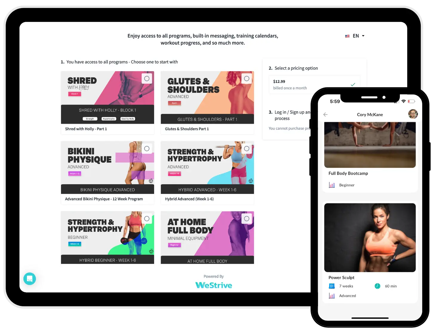 Influencer Personal Trainers